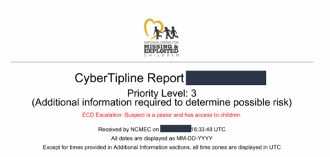 Deciphering NCMEC Cybertips - Garrett Discovery