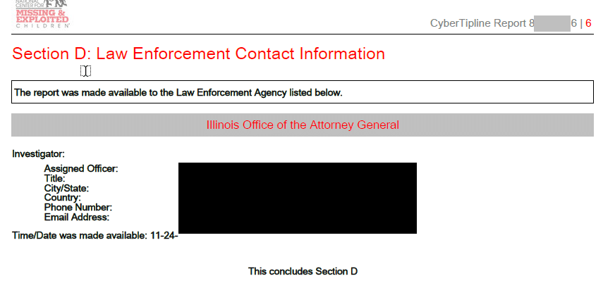 Deciphering NCMEC Cybertips - Garrett Discovery